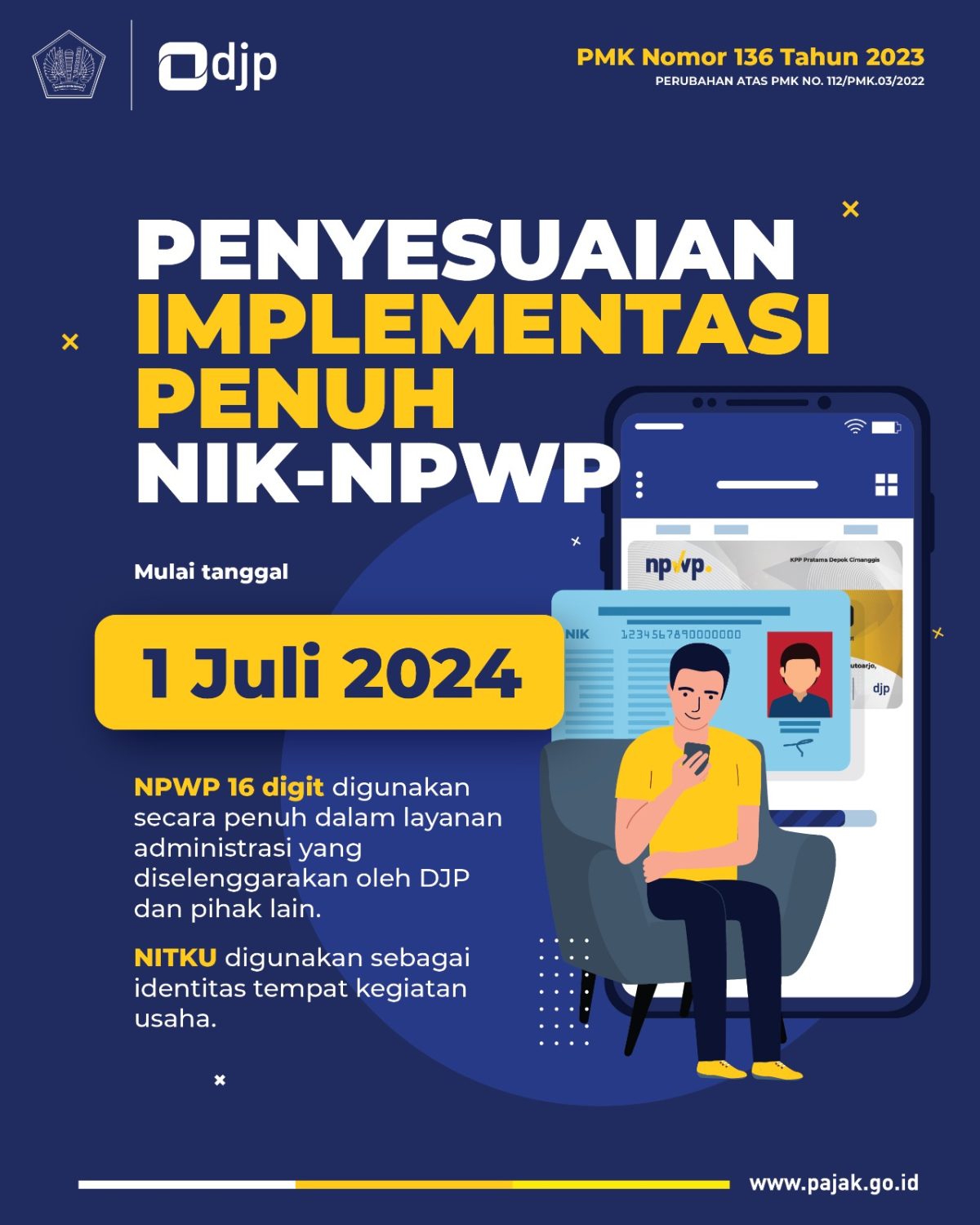 Cara Validasi NIK Jadi NPWP – PPID Kota Semarang