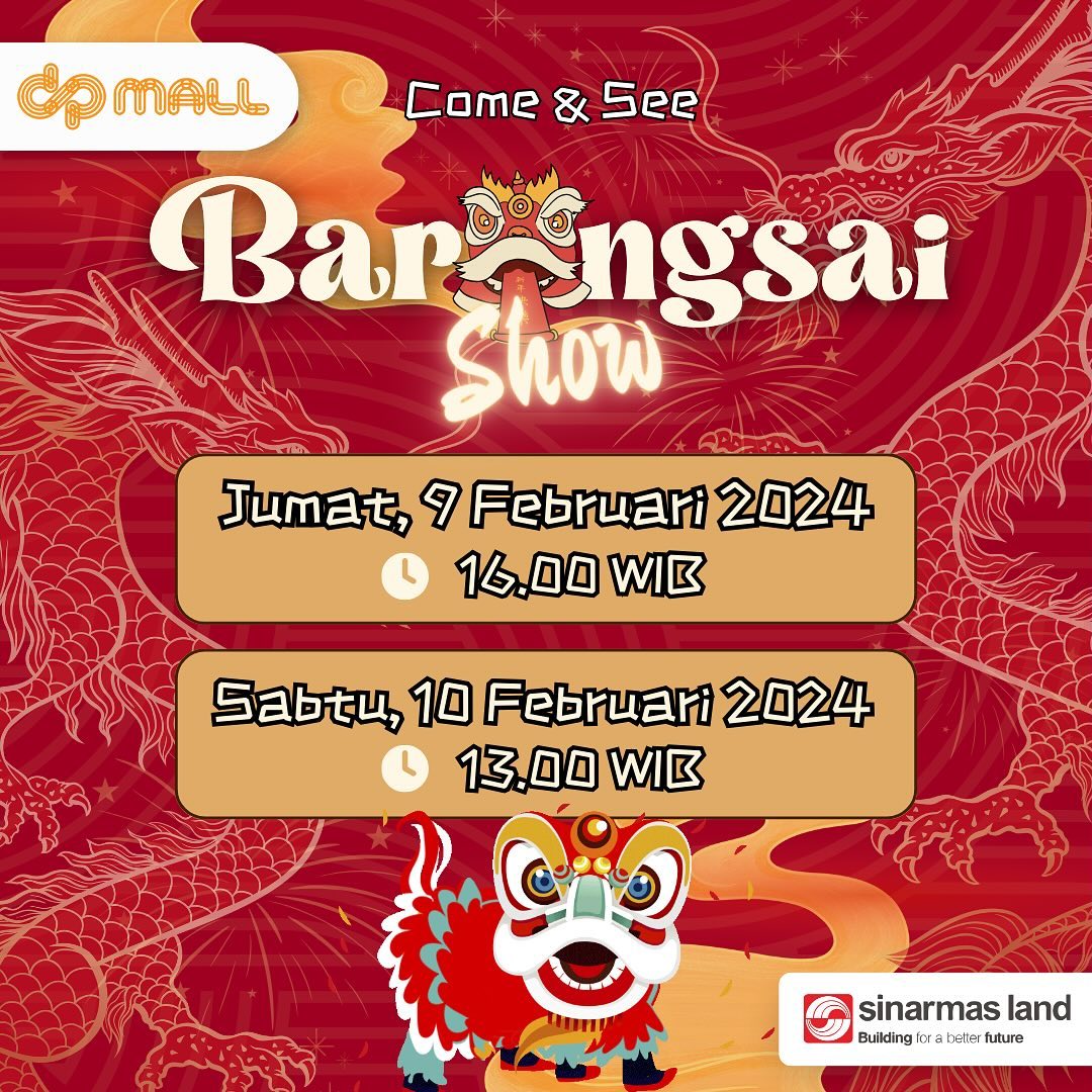 Barongsai Show DP Mall Kota Semarang – PPID Kota Semarang