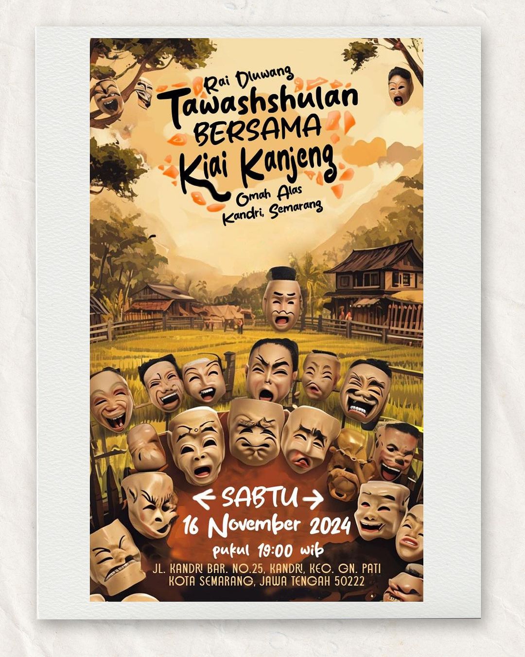 Rai Dluwang Tawashshulan Bersama Kai Kanjeng Omah Alas Kandri Kota ...