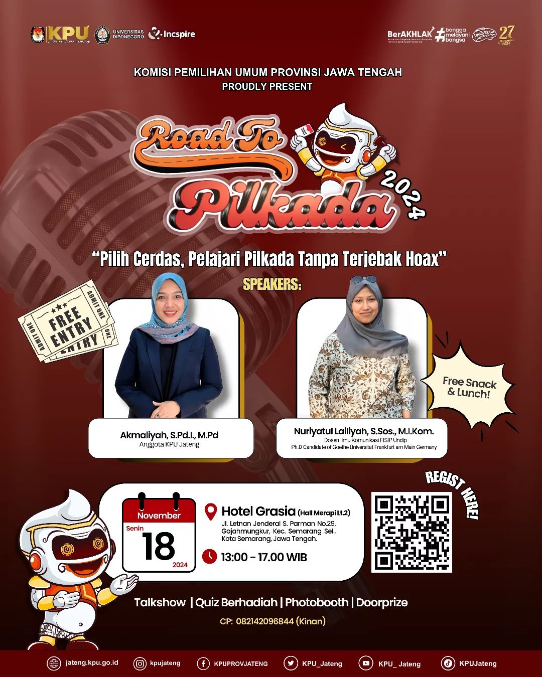 Road to Pilkada 2024 by KPU Jateng - PPID Kota Semarang