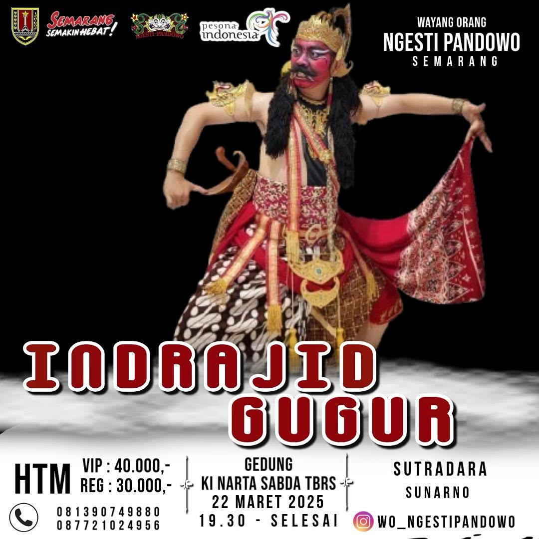 Wayang Orang Ngesti Pandowo : Indrajid Gugur – PPID Kota Semarang