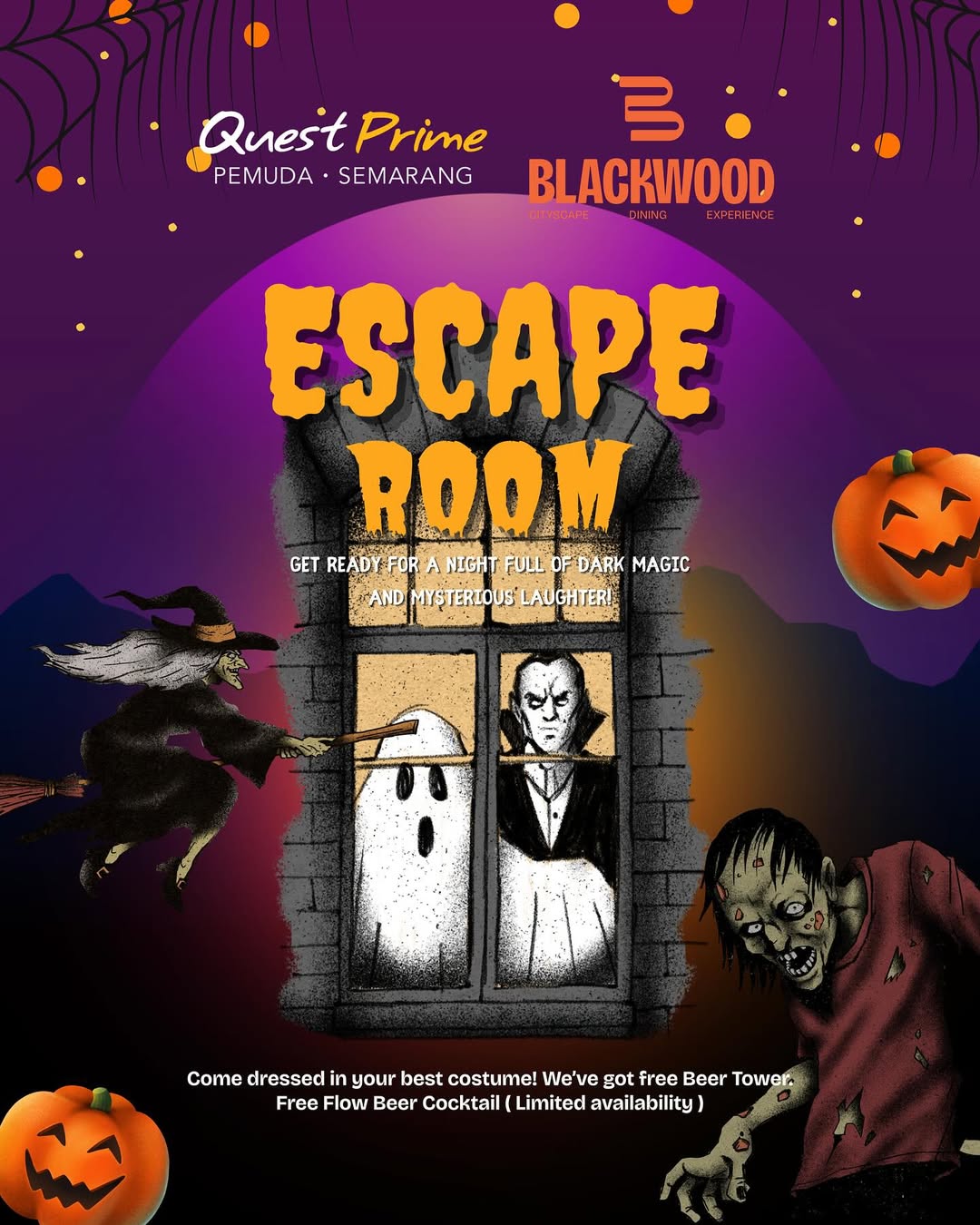 HALLOWEEN ESCAPE ROOM NIGHT – PPID Kota Semarang